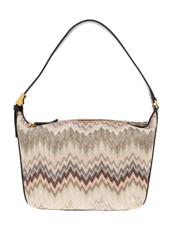 Missoni Small Chevron Shoulder Bag - Multicolour