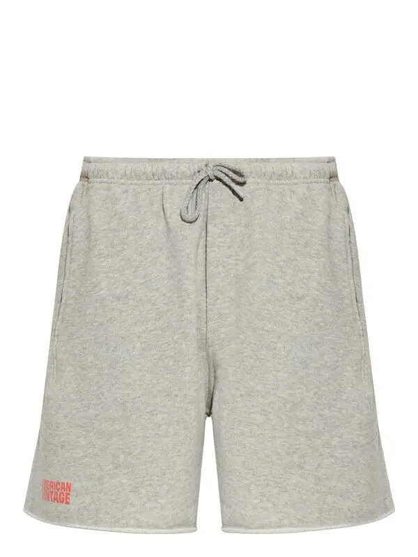 American Vintage Logo Shorts - Grey