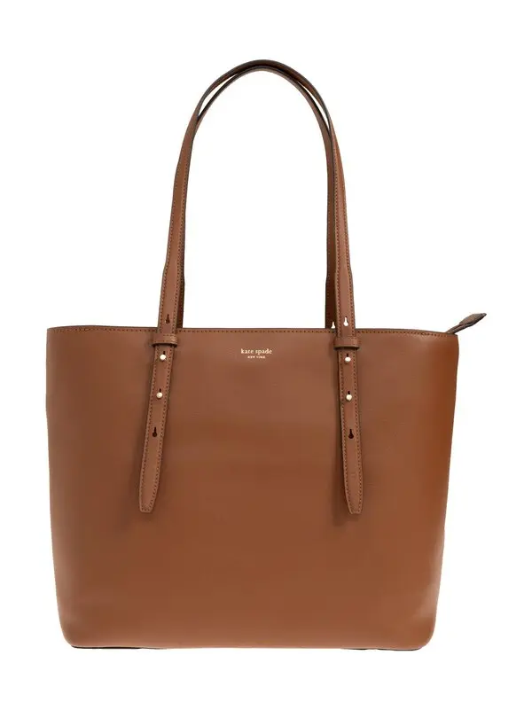 Kate Spade New York Leather Shopper - Brown