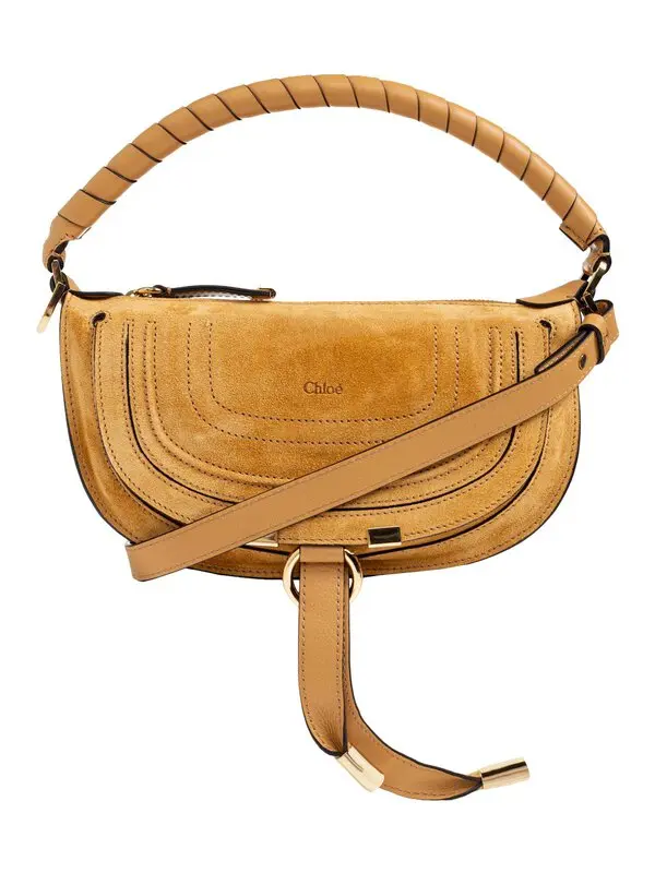 Chloé Marcie Mini Handbag - Beige