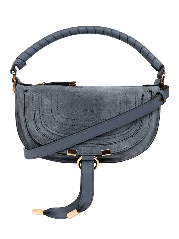 Chloé Marcie Mini Shoulder Bag - Blue