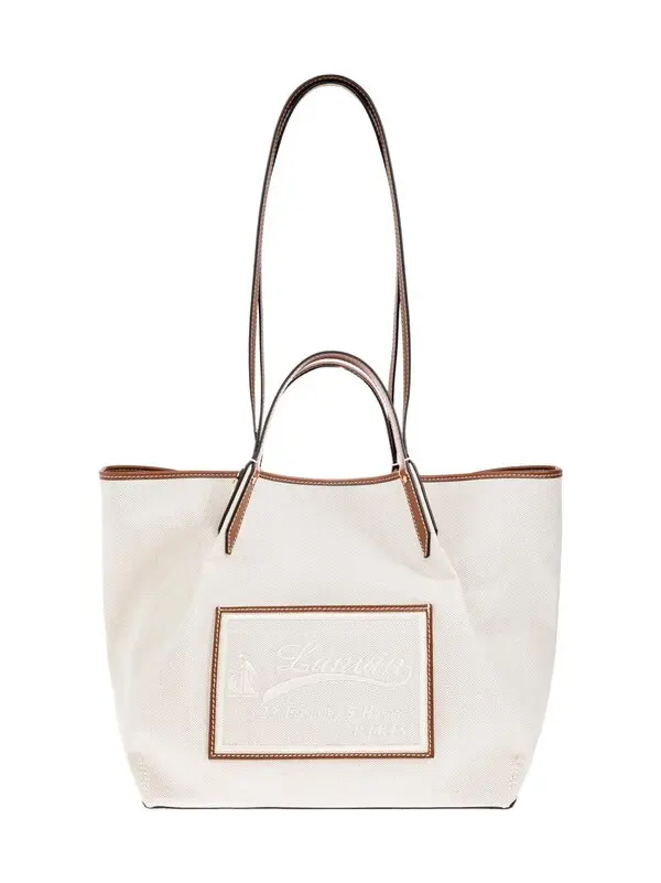 LANVIN Concerto Arpege Shopper - Cream