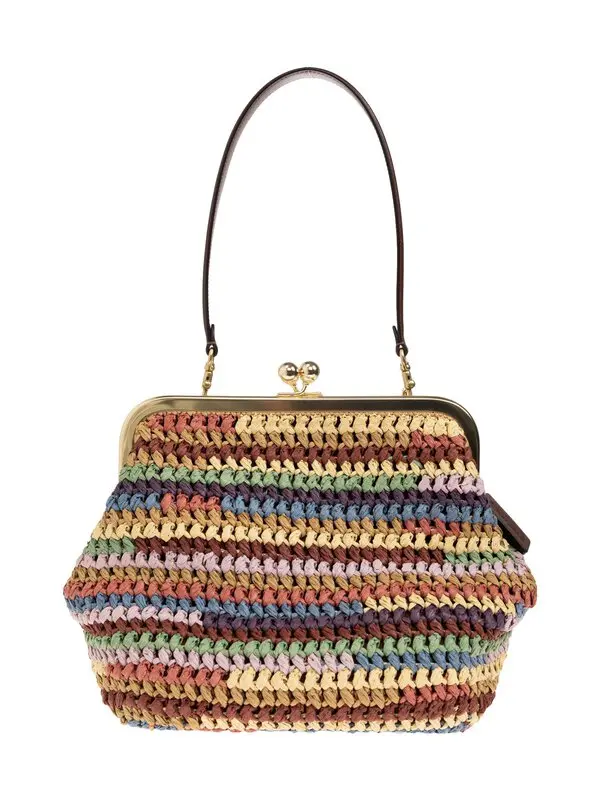 COACH Kisslock 27 Shoulder Bag - Multicolour