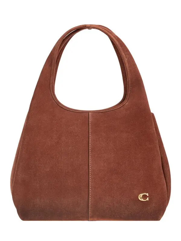 COACH Lana Suede Bag - Brown
