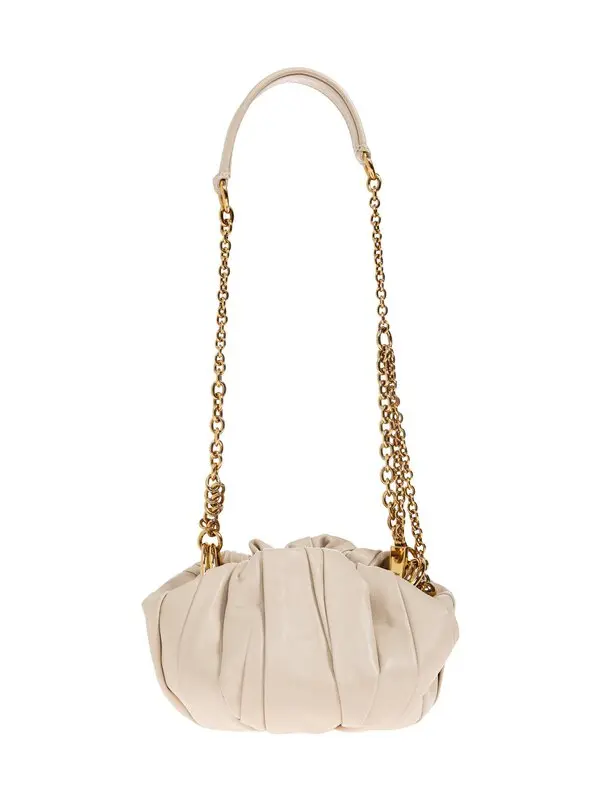 Chloé Plissé’ Shoulder Bag - Beige
