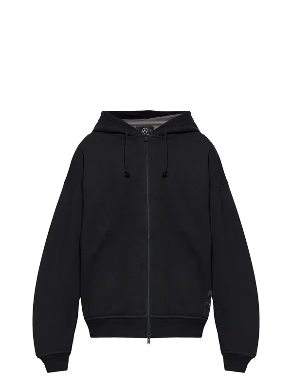Y3 X Mercedes-amg Petronas Zip-up Sweatshirt - Black