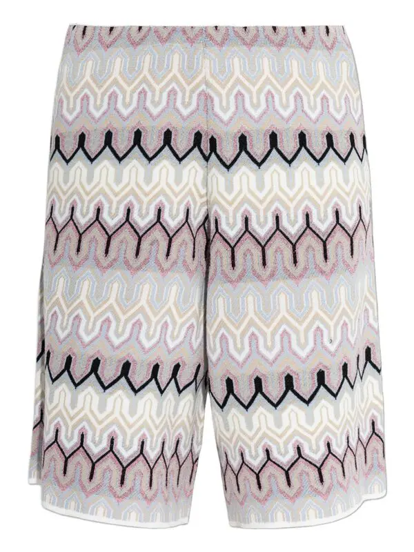 AKEP Lurex Thread Shorts - Multicolour