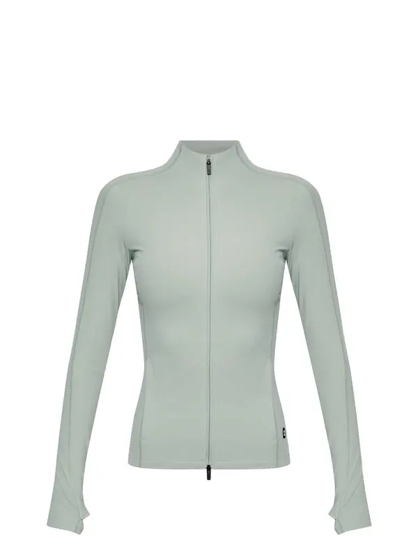 On Training Jacket With Zip Closure - Green