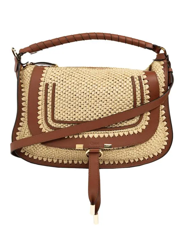 Chloé Marcie Handbag - Beige