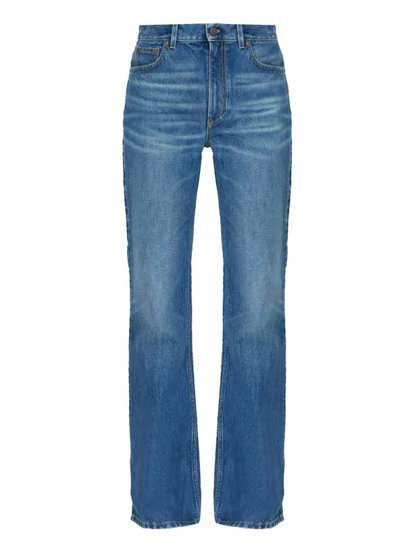 Chloé Flared-leg Jeans - Blue