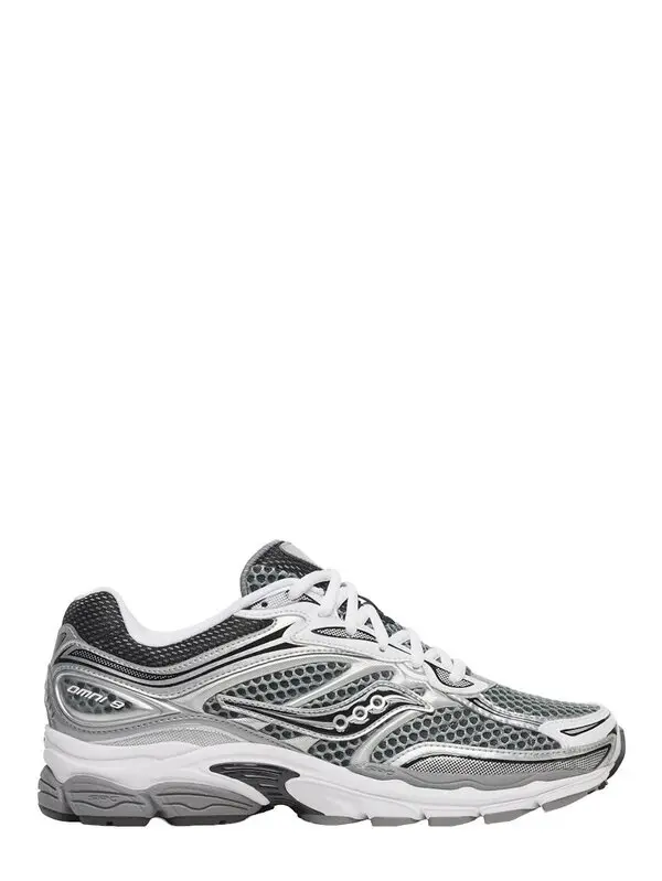Saucony Progrid Omni Athletic Sneakers - Grey/silver