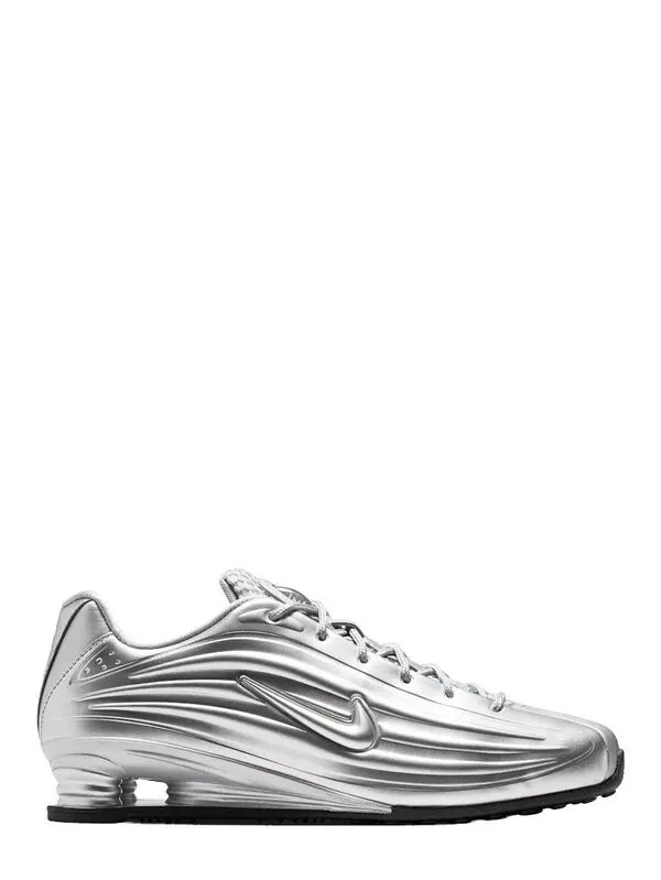 Nike Shox Z Metallic Sneakers - Silver/black/metallic Silver