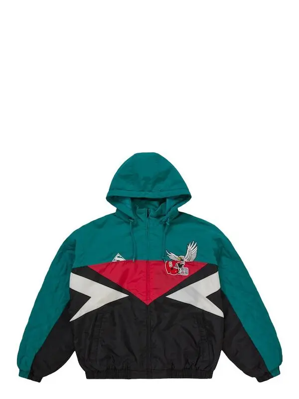 Supreme Mm6 Maison Margiela Split Stadium Jacket - Teal