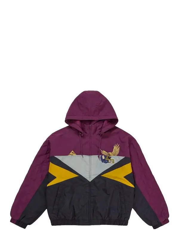 Supreme Mm6 Maison Margiela Split Stadium Jacket - Purple