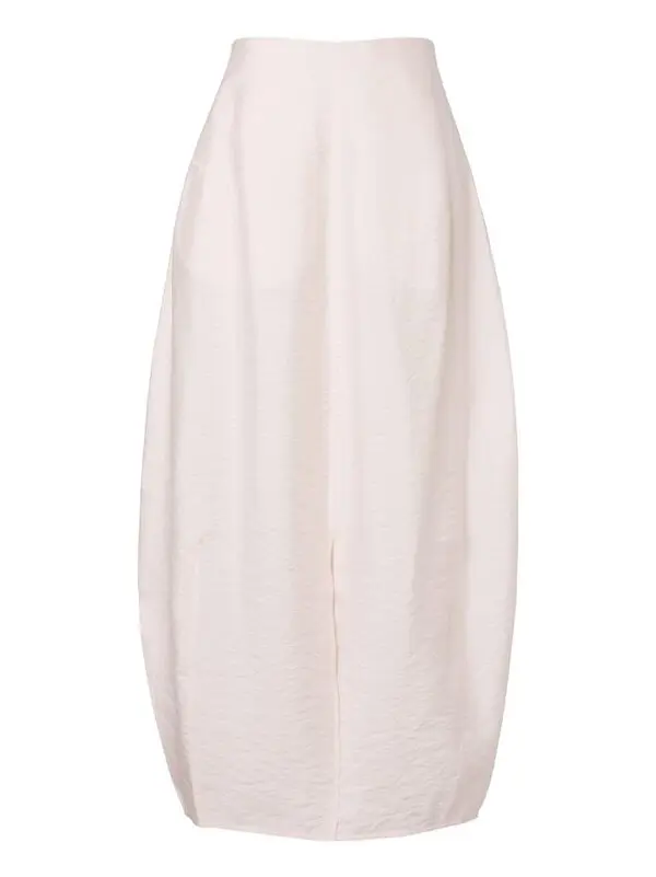 TOTEME Silk-blend Maxi Skirt - Pink