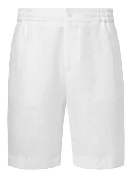 Etro Linen Bermuda Shorts - White