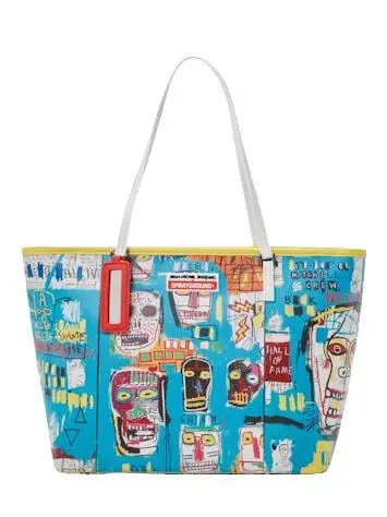 SPRAYGROUND Basquiat Mitchell Crew 1983 Tote - Multicolor