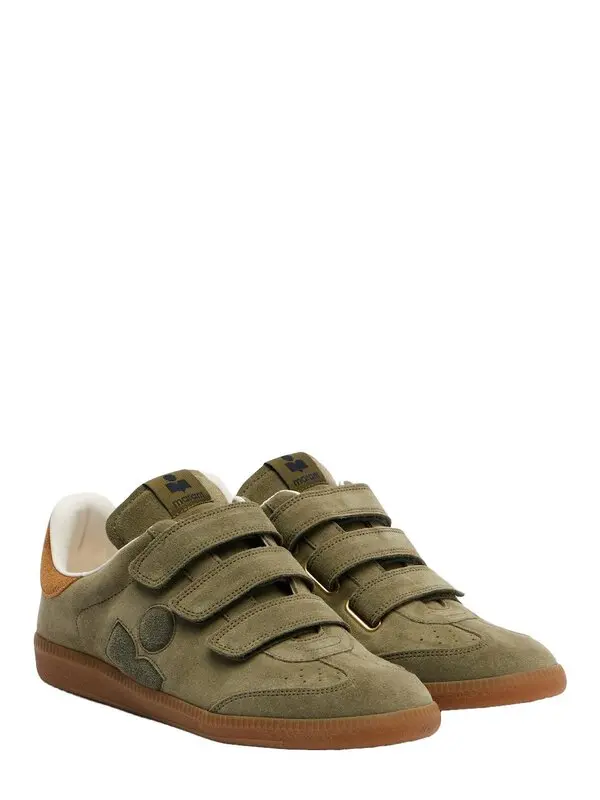 Isabel Marant Beth Suede Sneakers - Green