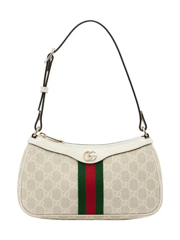 Gucci Ophidia Small Shoulder Bag - Beige
