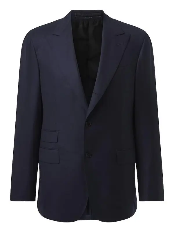 Dunhill Wool Blazer - Blue