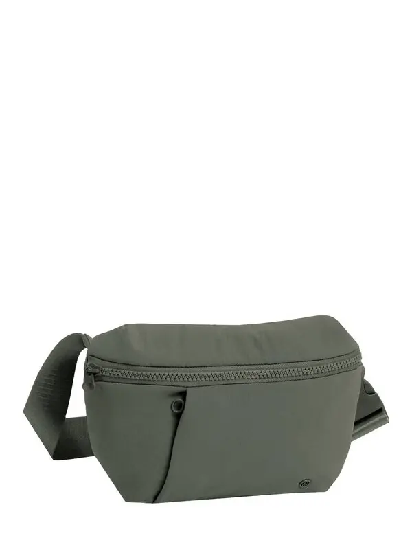 Joan & David Sport Nylon Passport Belt Bag - Sage
