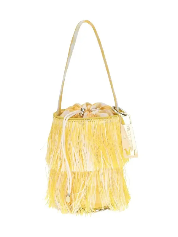 LA MILANESA Anemone Bucket Bag - Yellow