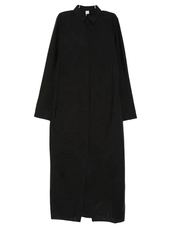 TOTEME Silk Parachute Dress - Black