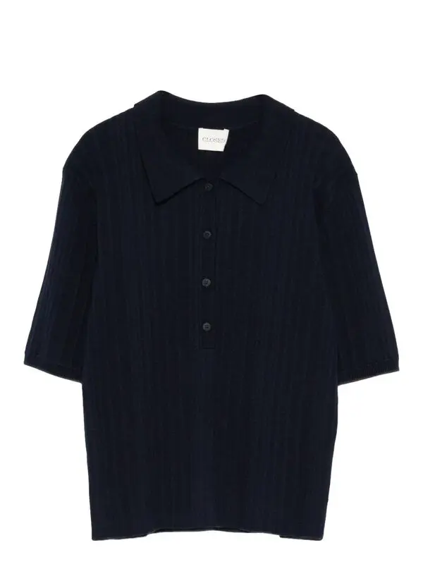 Closed Cotton Polo Shirt - Blue