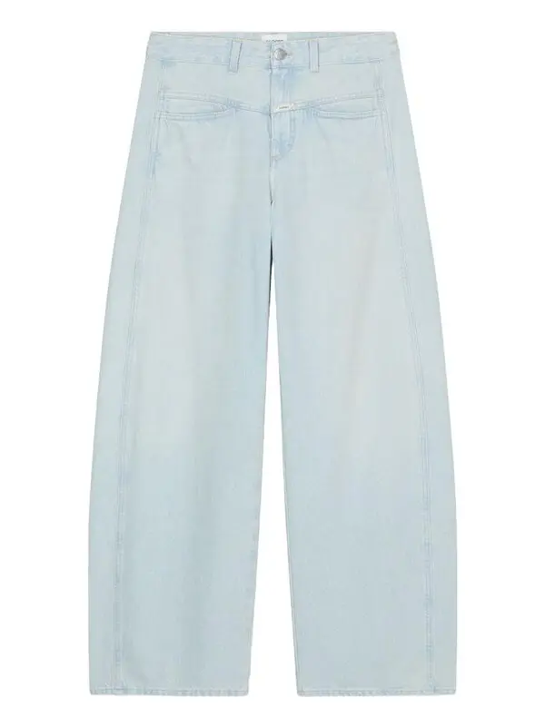 Closed Wide-leg Denim Jeans - White