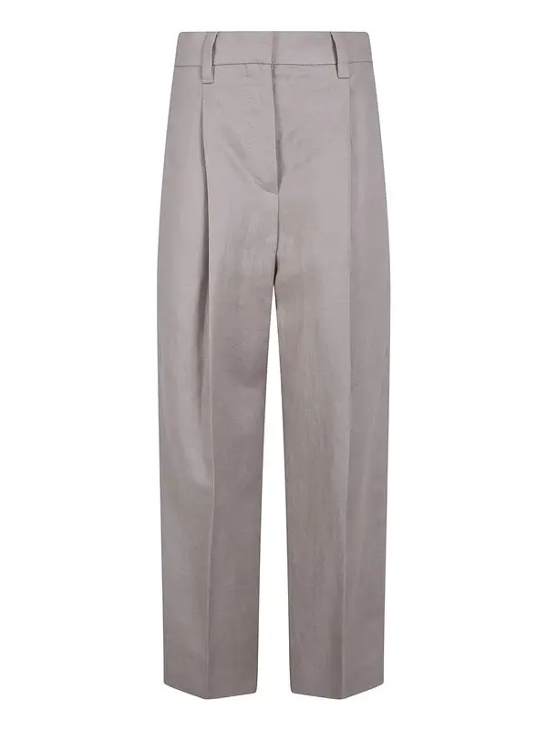 Brunello Cucinelli Classic Trousers - Beige