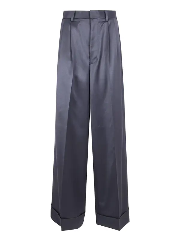 JUNYA WATANABE COMME DES GARCONS Wide Leg Trousers - Black