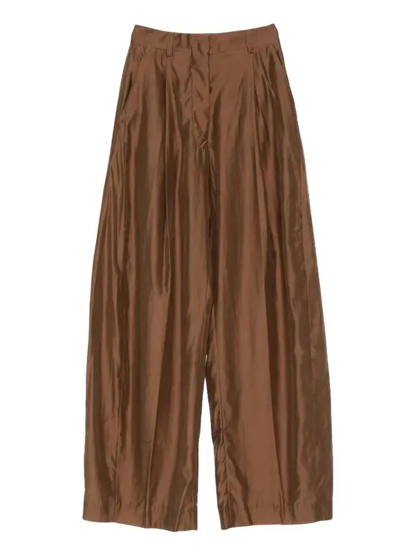 THELATEST Billie Light Mussola Trousers - Brown