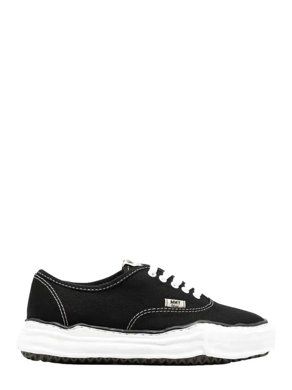 Mihara Yasuhiro Baker Original Sole Low Top Sneakers - Black