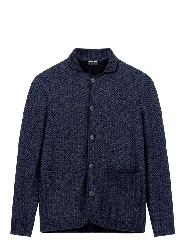 Giorgio Armani Classic Jacket - Blue