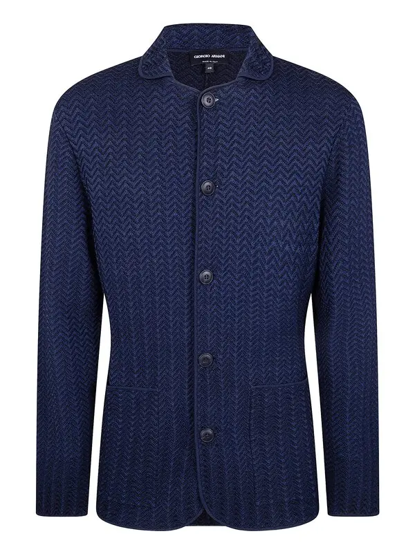 Giorgio Armani Classic Jacket - Blue
