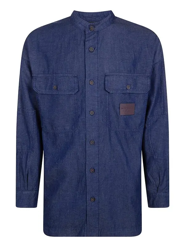 EMPORIO ARMANI SUSTAINABLE Shirt - Blue