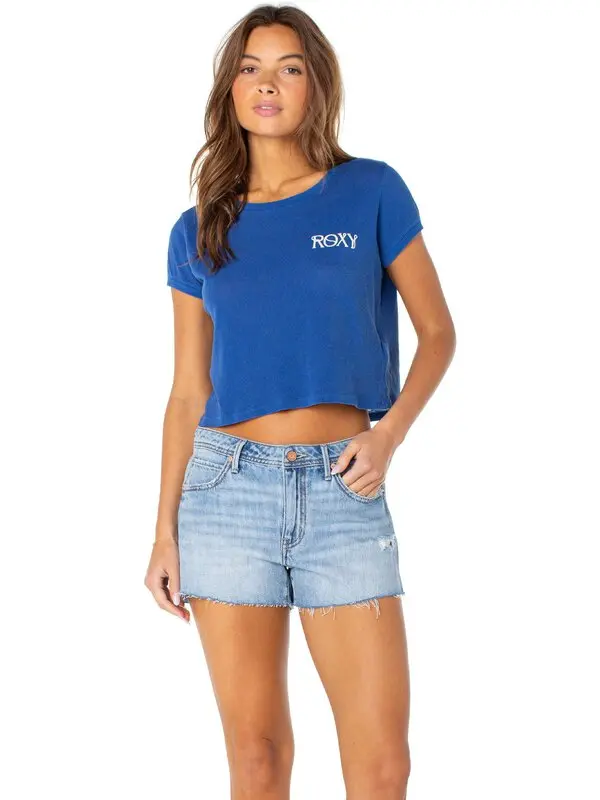 Roxy Graphic T-shirt - Surf The Web Beach Day