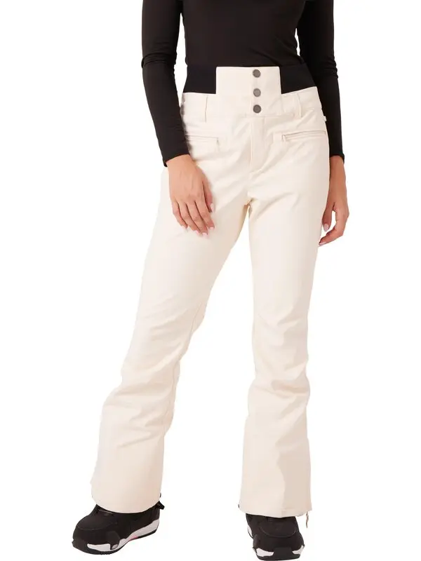 Roxy Rising High Pant - White Asparagus