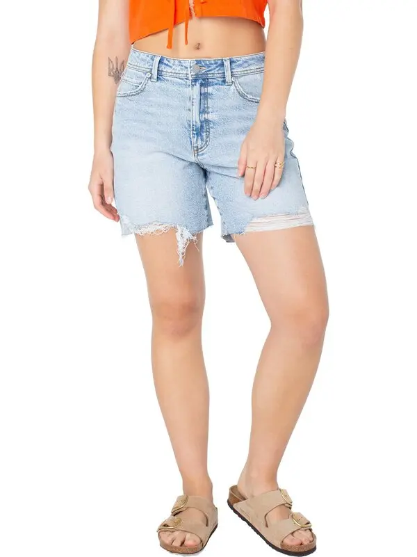 Roxy The Icon Shorts - Jeanius Denim Wash