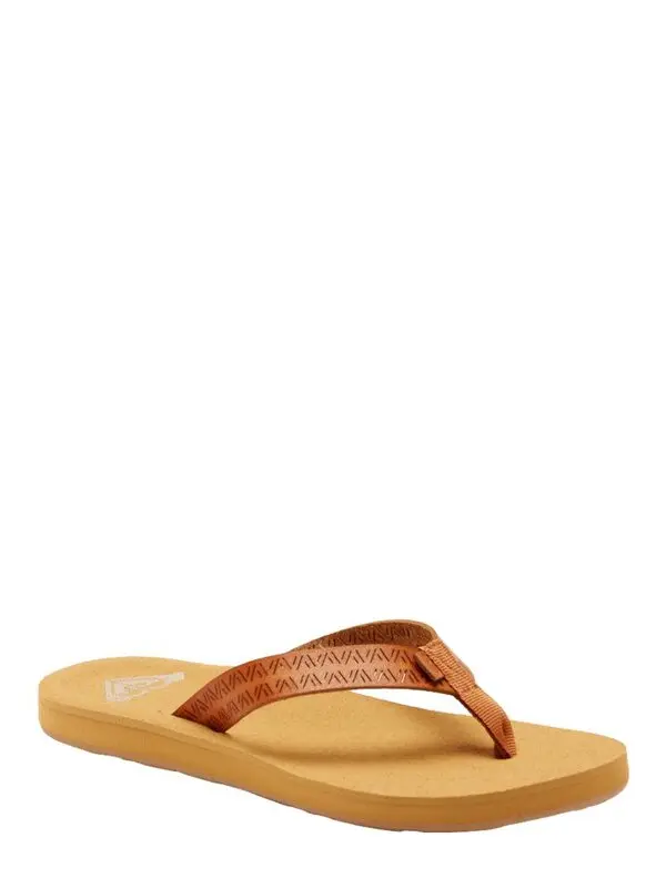 Roxy Porto Motif Sandal - Tan