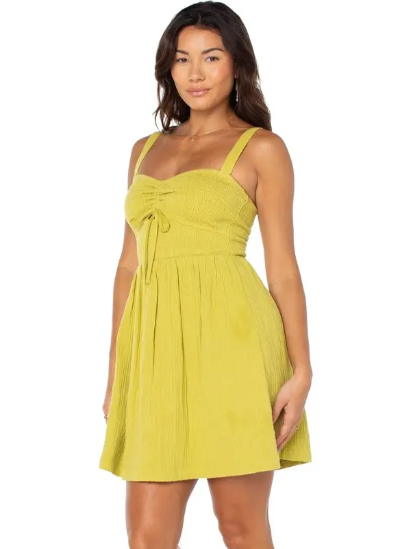 Roxy Spring Fling Mini Dress - Oasis Solid
