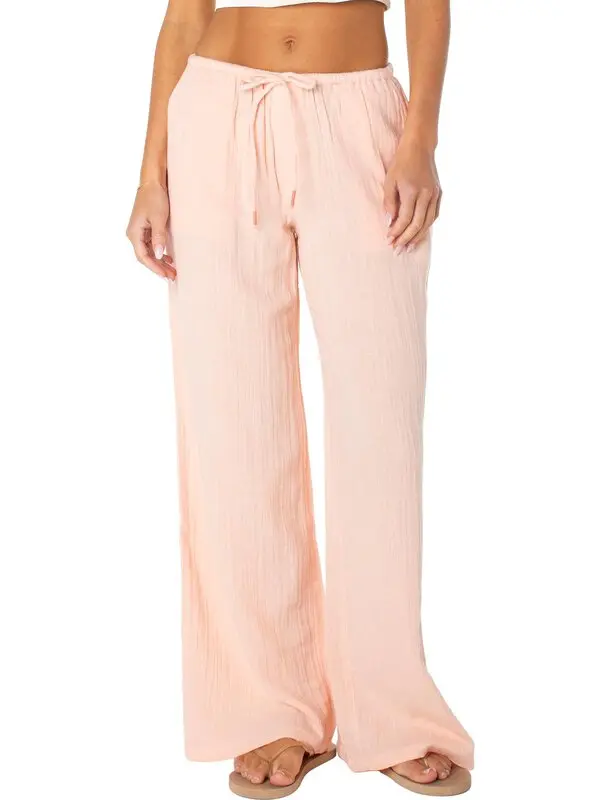 Roxy Iyla Pant - Tropical Peach Solid