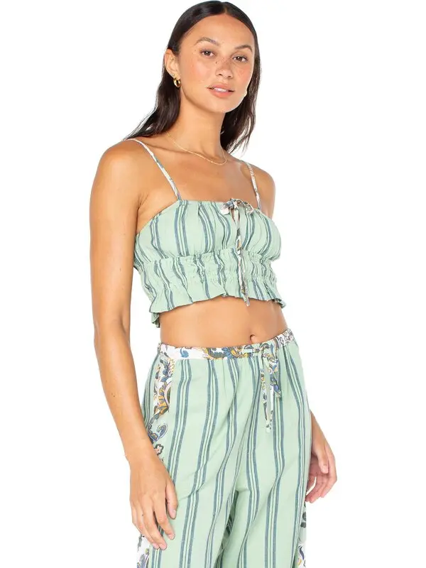 Roxy Sunset Mist Ii Top - Captains Blue Playa Stripe