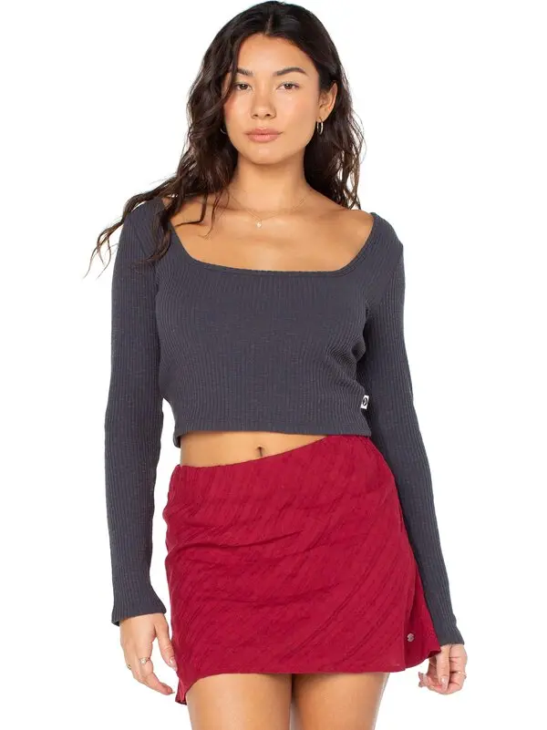 Roxy Feelin Cozy Top - Phantom