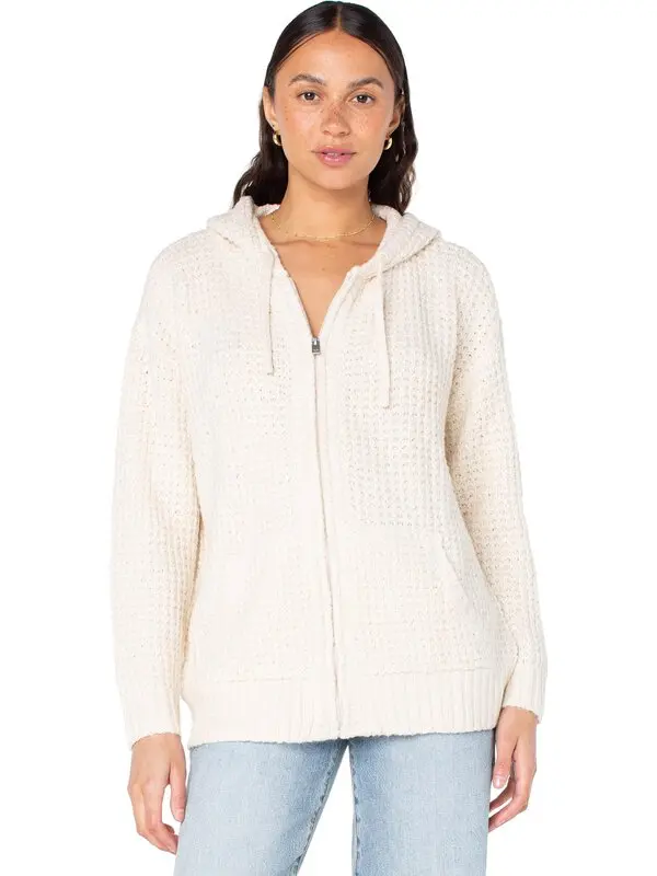 Roxy Glassy Mornings Zip-up - Parchment