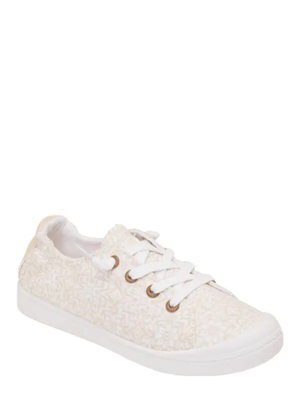 Roxy Bayshore Plus Sneaker - White/white