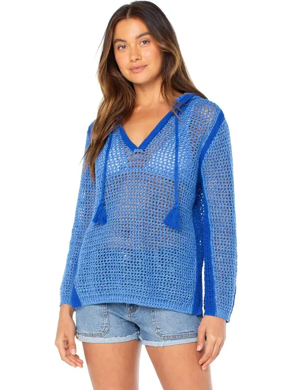 Roxy Contrast Tunic - Blue Horizon /surf The Web