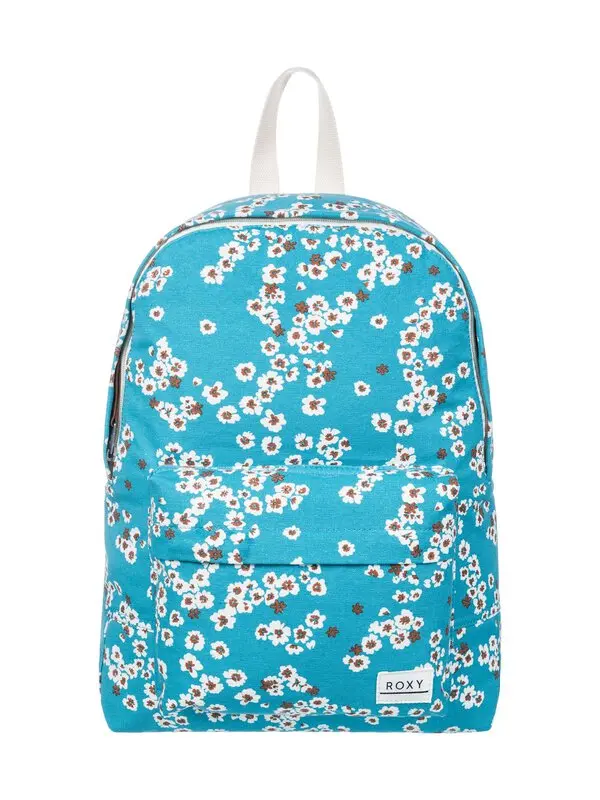 Roxy Canvas Printed Backpack - Maui Blue Margarita