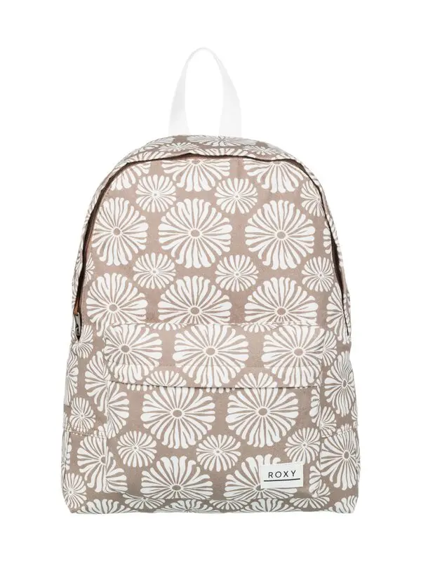 Roxy Canvas Printed Backpack - Portabella Tropical Tile