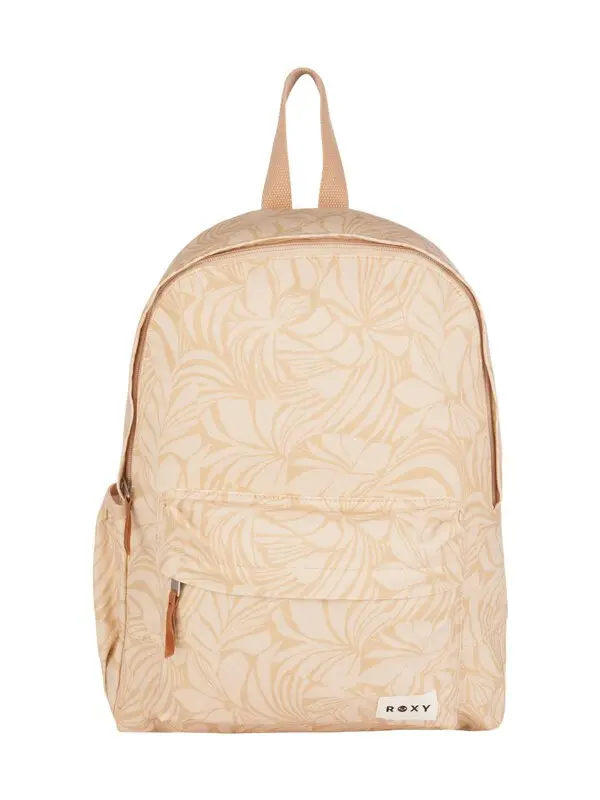 Roxy Canvas Printed Backpack - Surfside Peeble